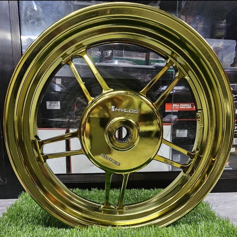 HYLOS MAGS MALAYSIAN CONCEPT FOR AEROX 155 V1/V2 2PCS SET FRONT AND ...