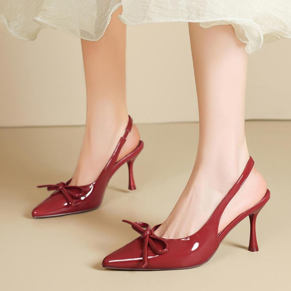 Jvf Trendy Pointed Toe Stiletto Sandals for women Fashion Stylish ...