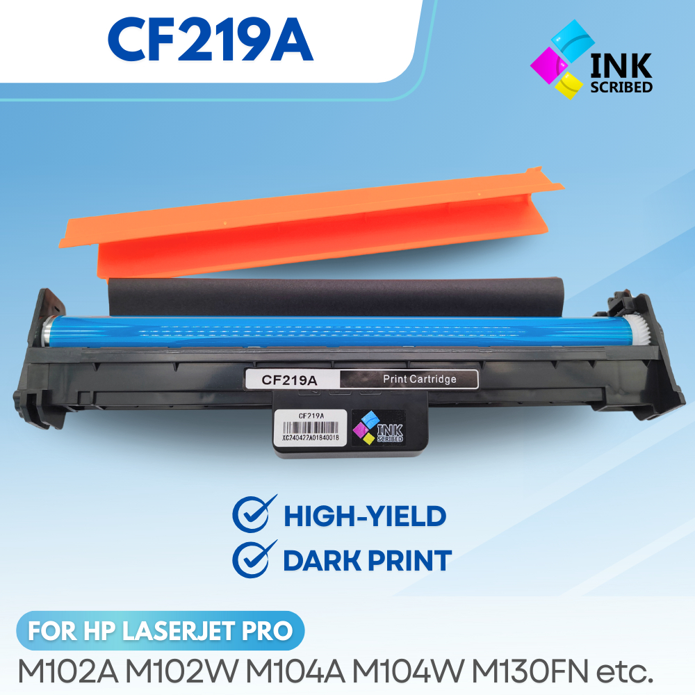 INKSCRIBED CF219A 19A Compatible Drum Kit HP Laserjet Pro M102W M102A ...