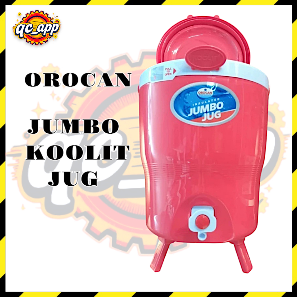 OROCAN KOOLIT JUMBO JUG INSULATED 4L 8L 12L WATER JUG COOLER | Shopee ...