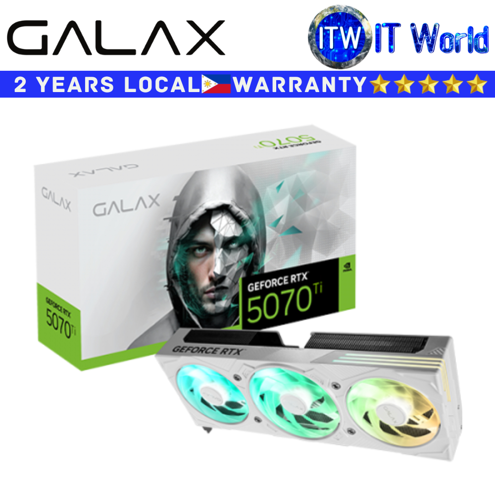 Itw | Galax RTX 5070 Ti EX Gamer 1-Click OC White 16GB GDDR7 Geforce ...
