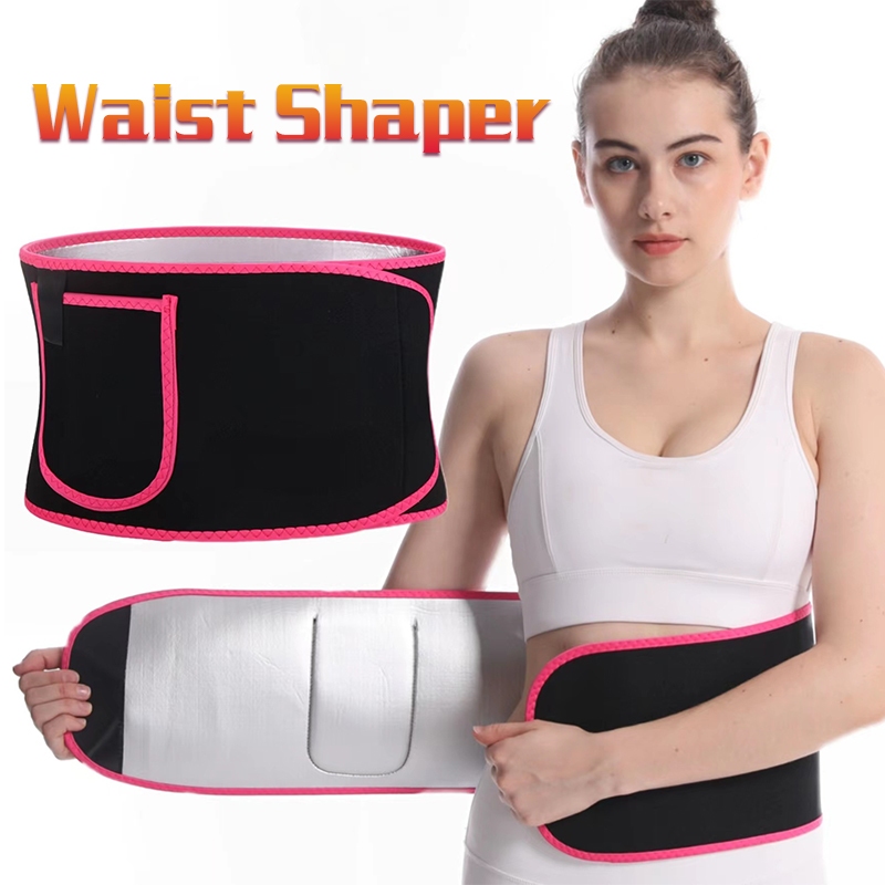 Sweat Adjustable Waist Trimmer Abdominal Band Belt Corset Waist Tainer ...