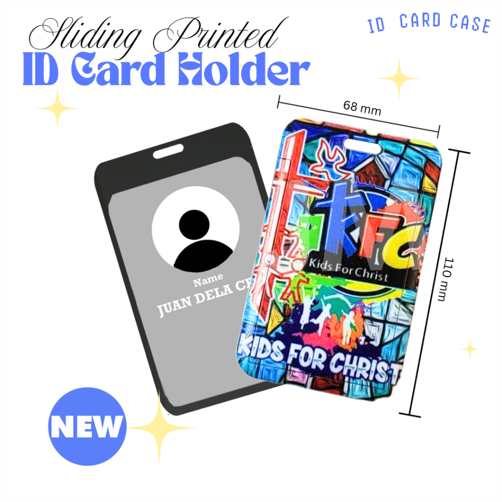 New Printed KFC Id Card Holder and Name Tags | Shopee Philippines