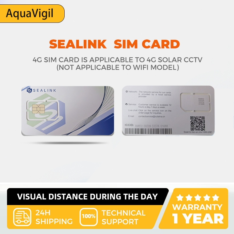 4G Sim Card Only For 4G CCTV With Free 50M data flow Suitable for ...