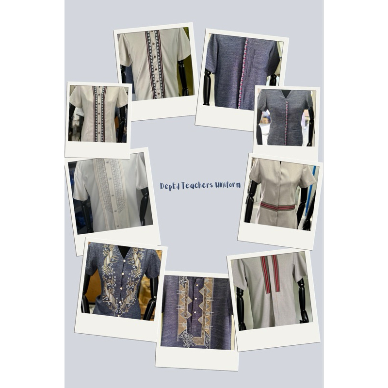 Deped Uniform 2025 (Mon- Wed) Set of 3 Male/Female | Shopee Philippines