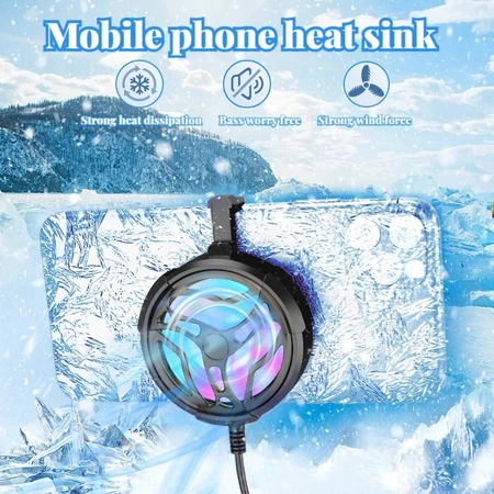 Original Phone Cooler Fast Cooling Fan for Mobile Gaming, Compatible ...
