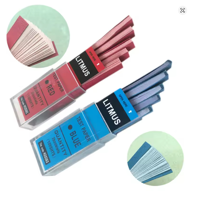 MT- Litmus Paper Red and Blue, Acid and Base Test Strip, Acid/Base pH ...