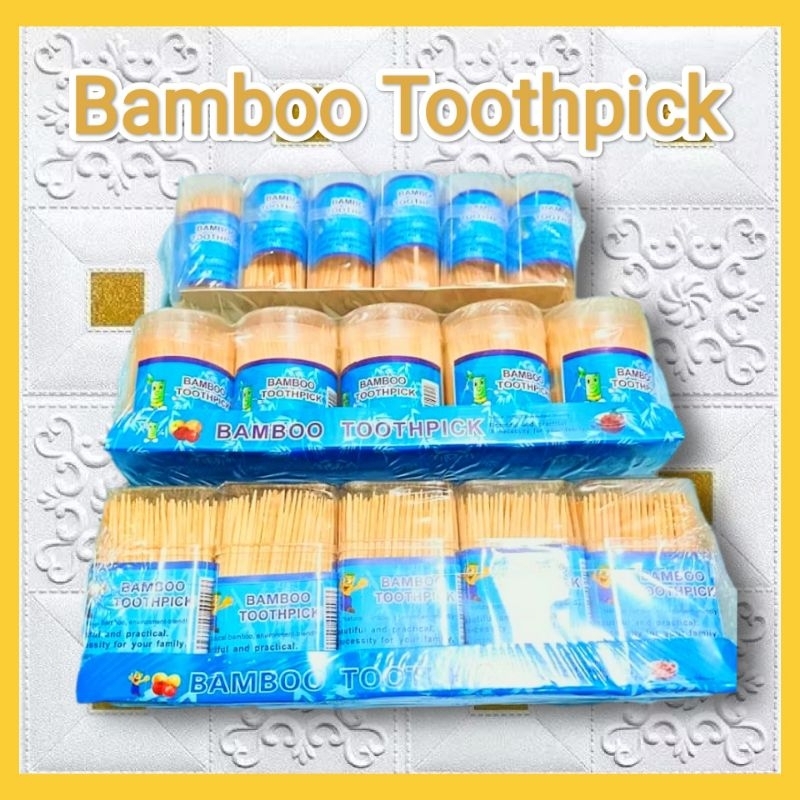 BAMBOO STICKS TOOTHPICK | Shopee Philippines