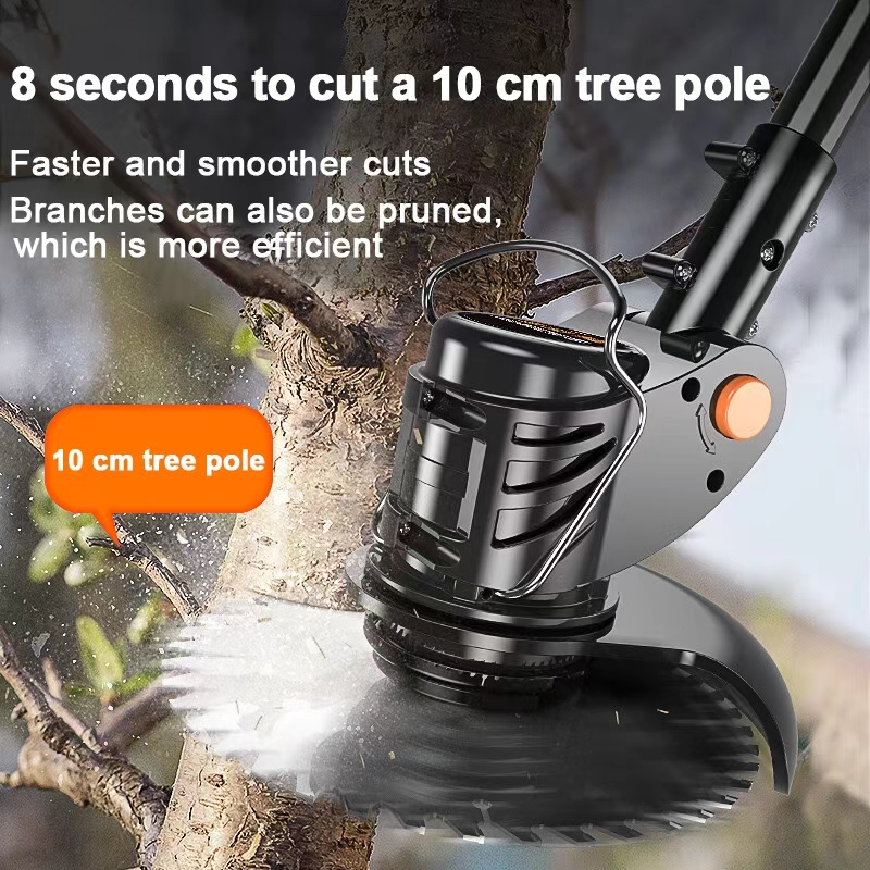 24H shipping Powerful Grass Cutter Rechargeable Lithium Battery Grass ...