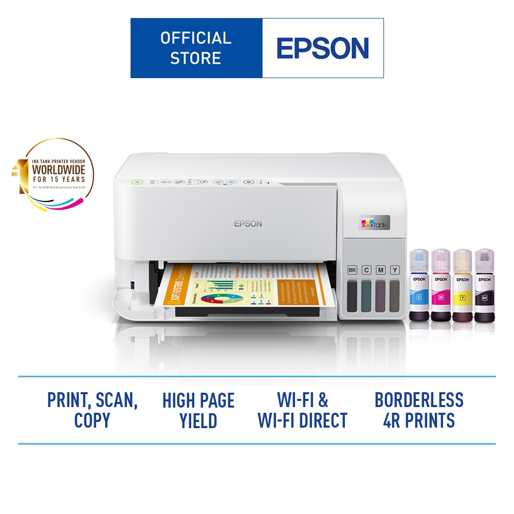 Epson EcoTank L3556 Wireless All-in-One Ink Tank A4 Printer - Print ...