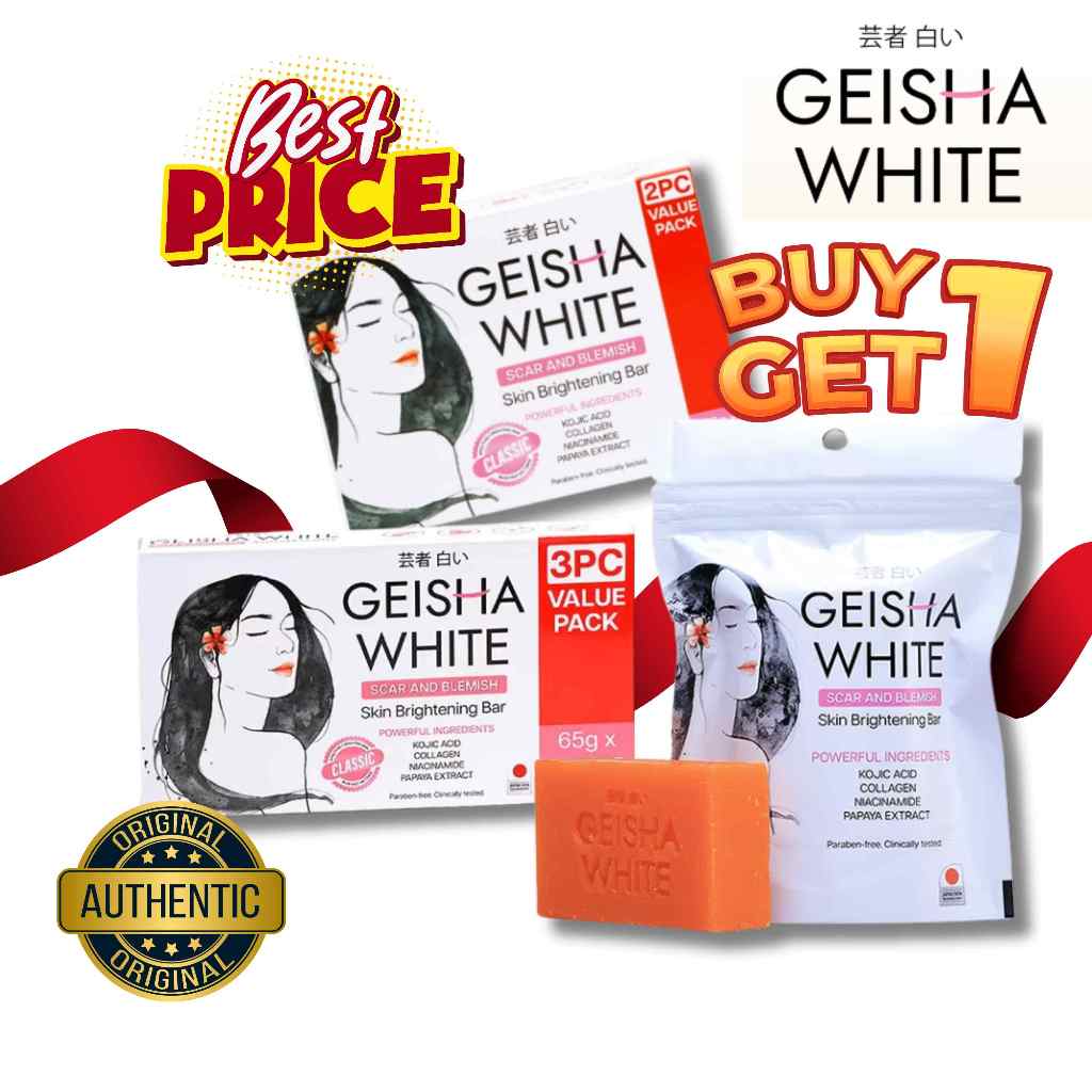 Geisha White Classic/Intense Brightening Soap | Shopee Philippines