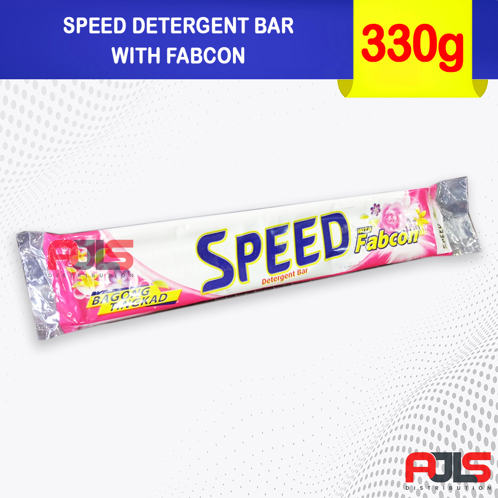 Speed Detergent Bar with Fabcon 330g | Shopee Philippines