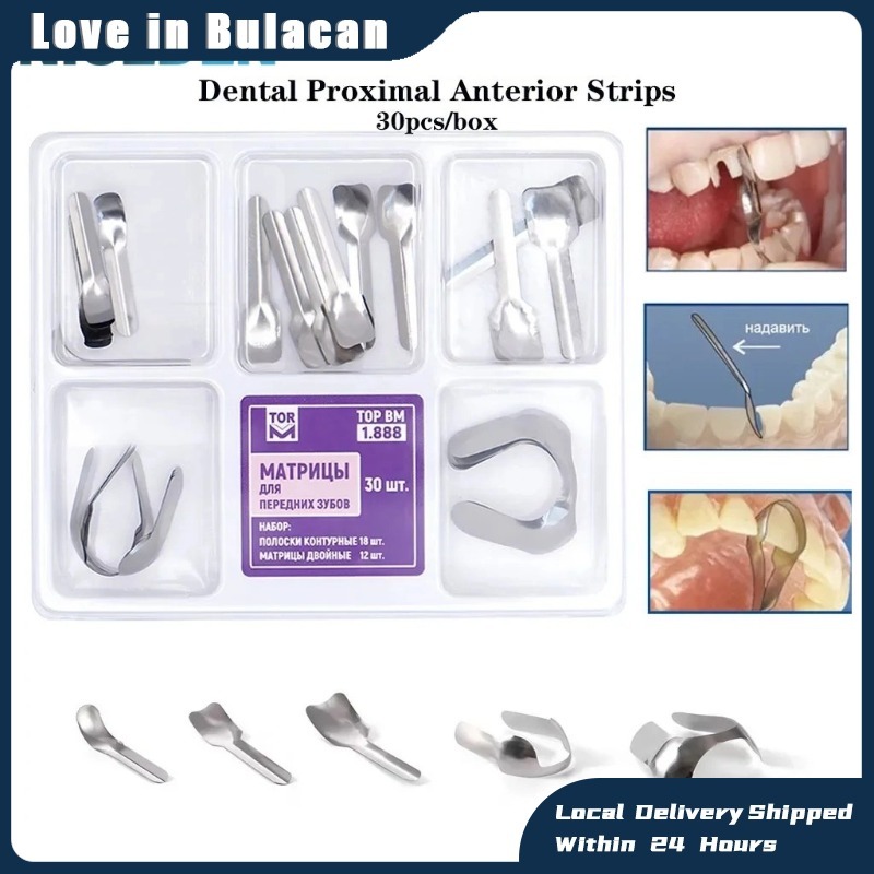 NICEDEN Dental Proximal Anterior Strips Twin Anterior Matrices Matrix ...