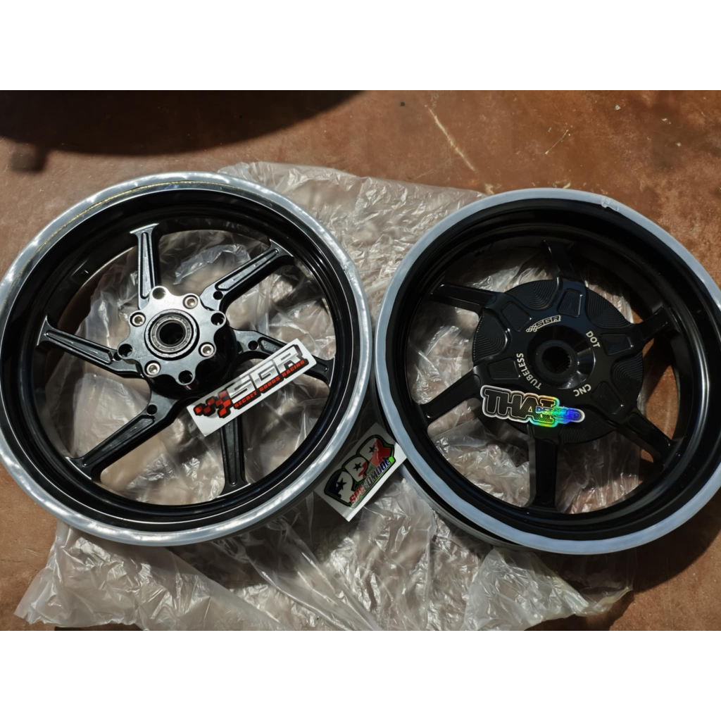 SGR CNC mags for GIORNO 125 BLACK ( SECRET GOOD RACING ) | Shopee ...