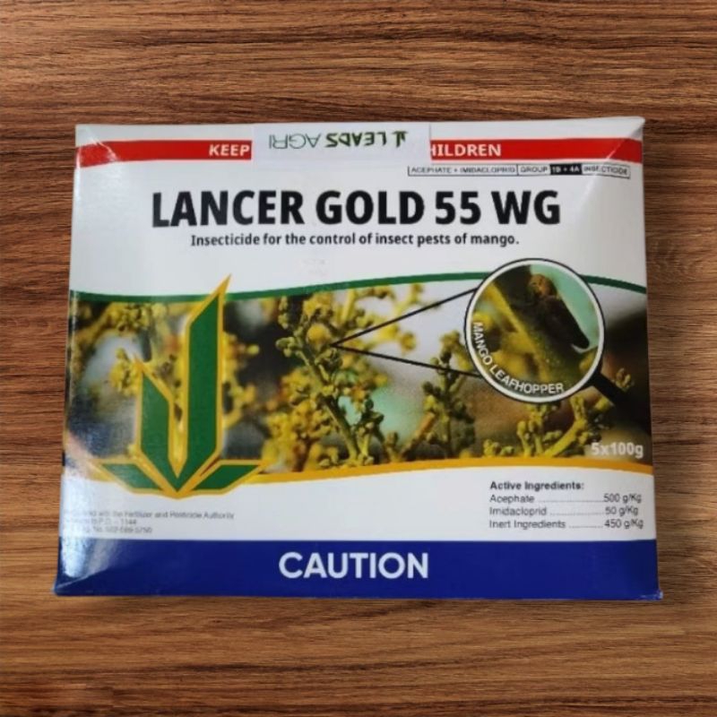 LANCER GOLD 55 WG ACEPHATE+IMIDACLOPRID (5X100GRAMS/INBOX)BY LEADS AGRI ...