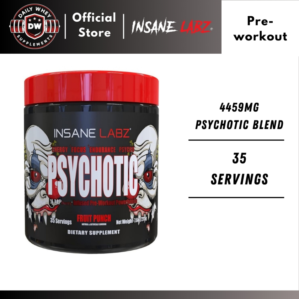Insane Labz Psychotic Pre-workout | Shopee Philippines