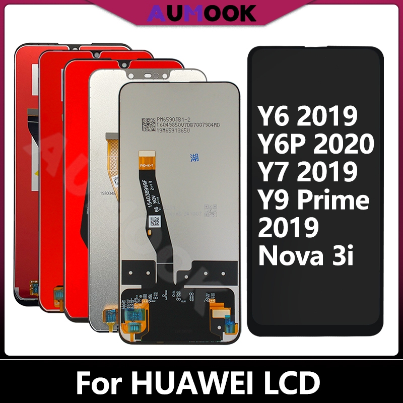 For HUAWEI Y6P 2020 Nova 3i Y6 Y7 Y9 Prime 2019 LCD Display Touch ...