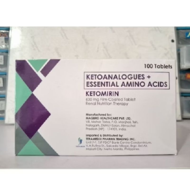 Ketomirin Ketoanalog 100s Food Supplement | Shopee Philippines