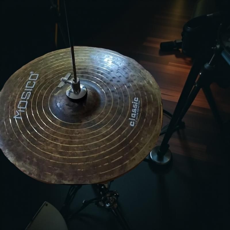 MOSICO CLASSIC HIHAT 14" 15" CYMBAL B20 CAST BRONZE by ARBOREA CYMBALS ...