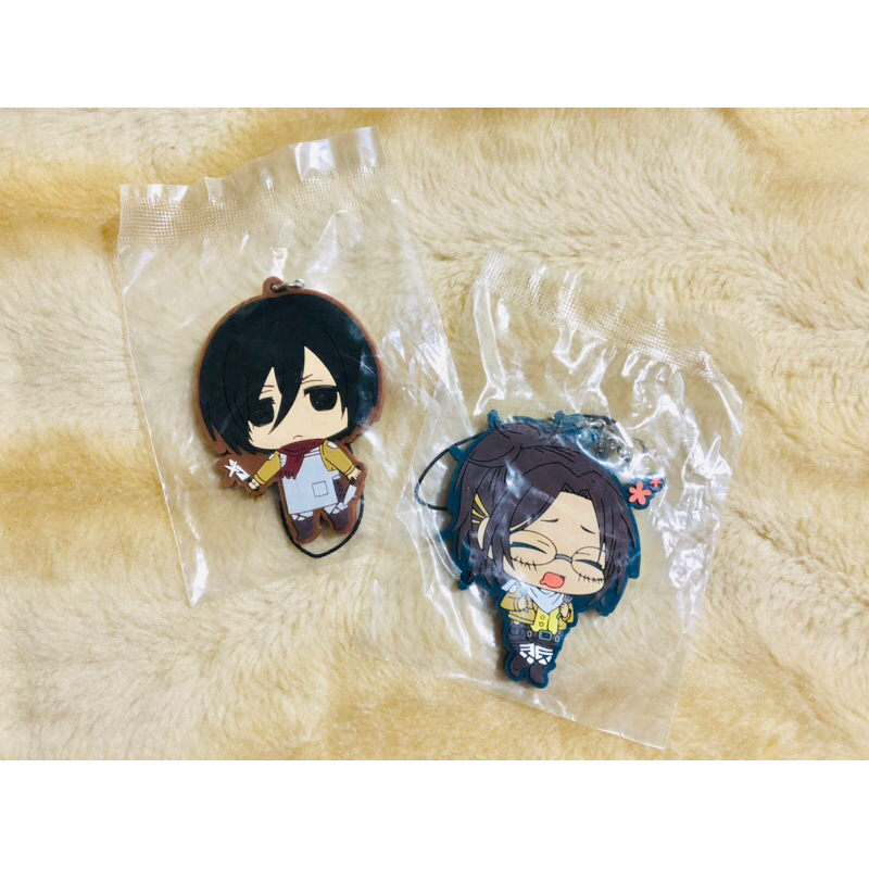 AoT Chibi Character Rubber Straps | Shopee Philippines