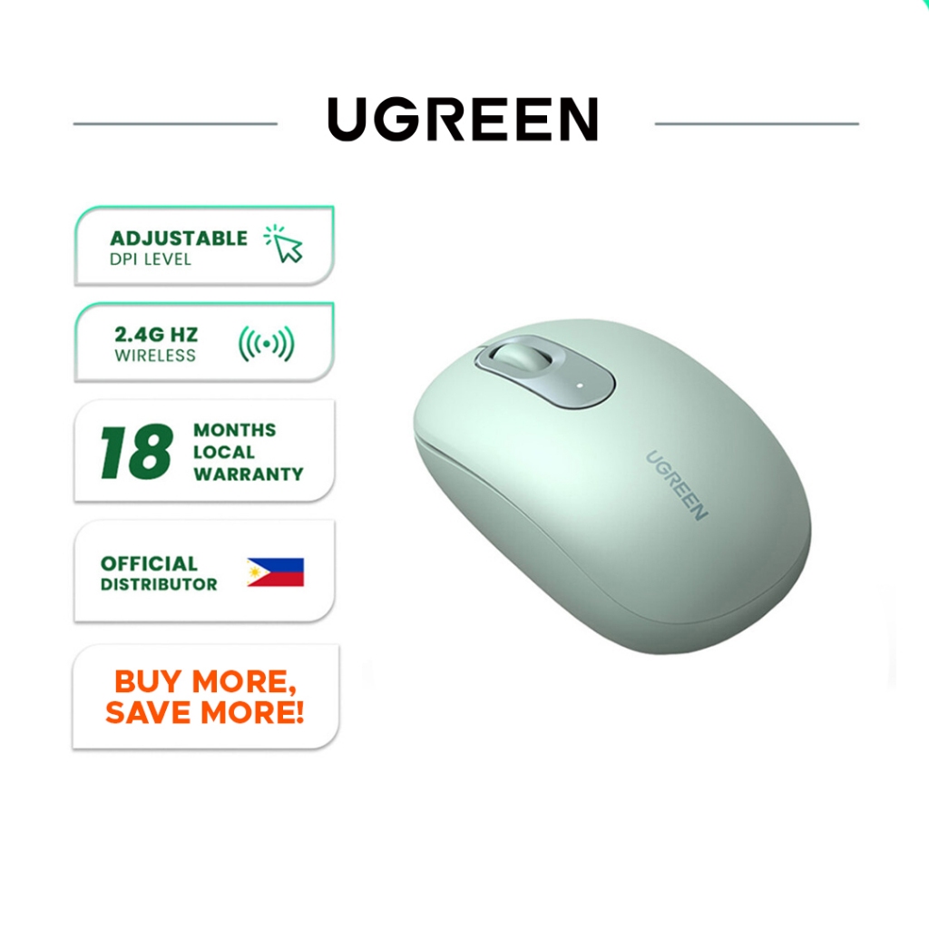UGREEN 2.4G Wireless Mouse - PH | Shopee Philippines