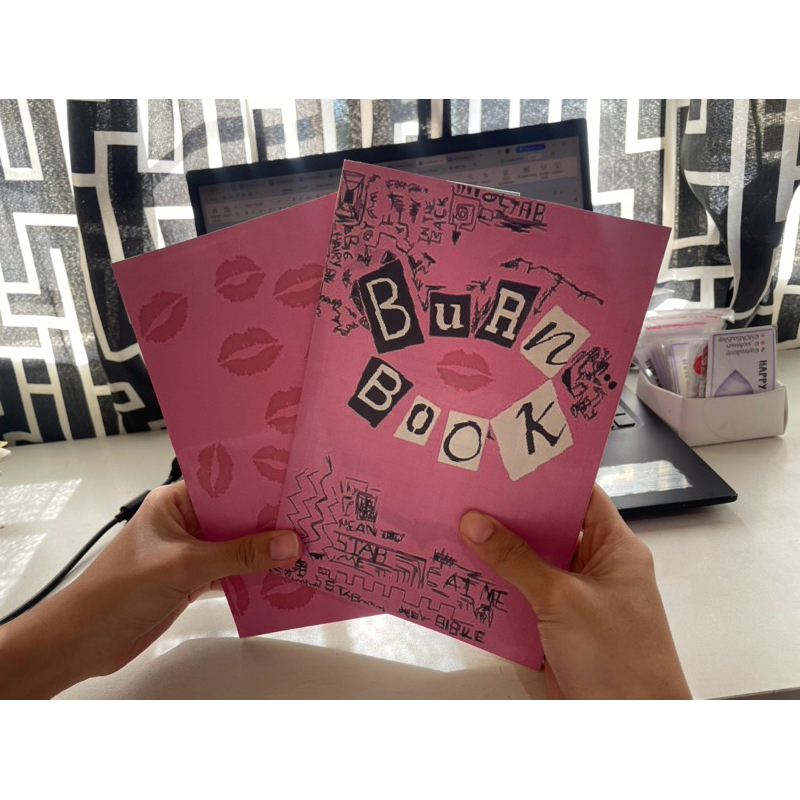 Mean Girls - burn book notebook school diy hand made | Shopee Philippines