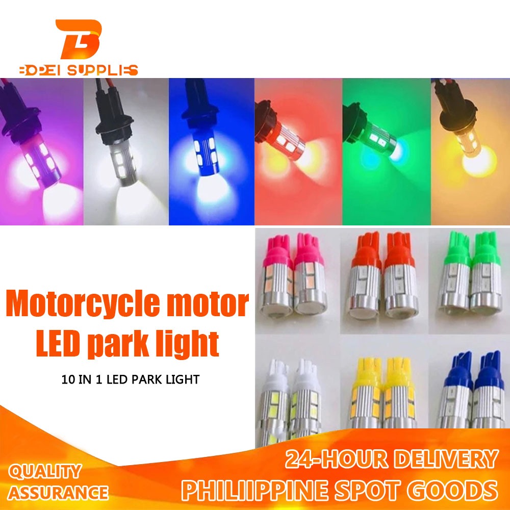Motorcycle motor LED park light CC PARK LIGHT BLUE/GREEN/PINK/RED/WHITE ...