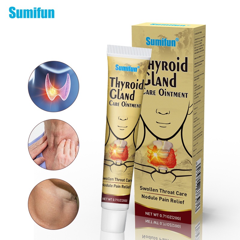 Thyroid Gland Care Ointment Pain Relief Cream Relief Sore Throat ...