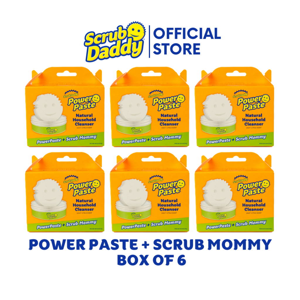 Scrub Daddy Power Paste with Scrub Mommy Box of 6 | Shopee Philippines