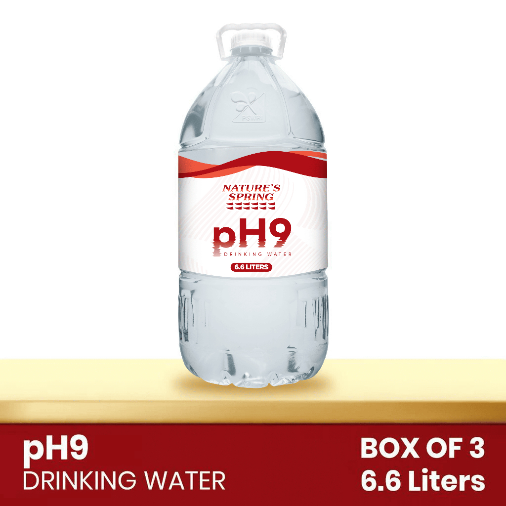 Nature's Spring pH9 Drinking Water 6.6 Liters | Shopee Philippines