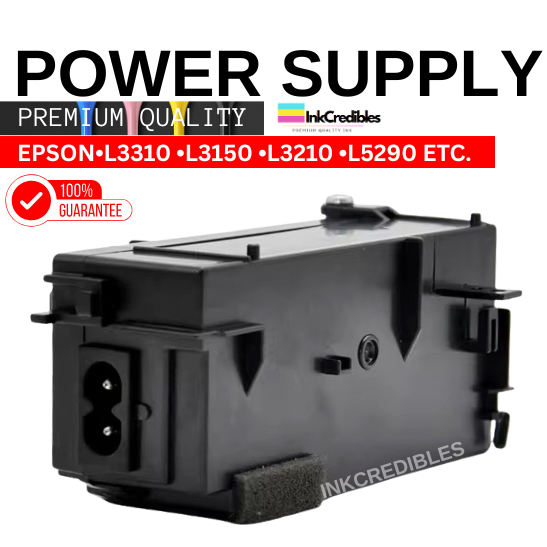 POWER SUPPLY COMPATIBLE FOR EPSON•L3310 •L3150 ••L4160 L6160 L6170 ...