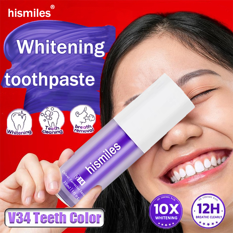 Buy 1 take 1 whitening toothpaste V34 toothpaste whitening teeth Tartar ...
