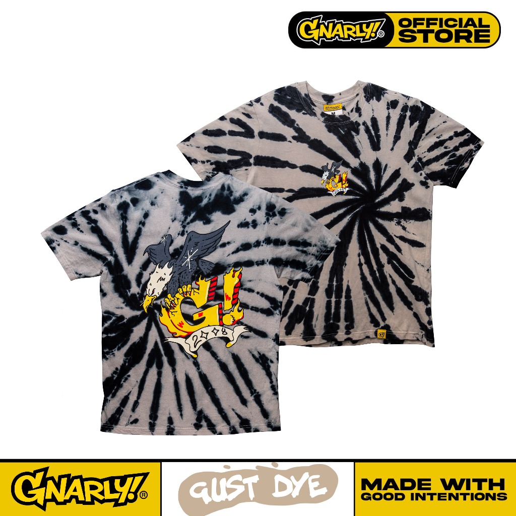 Gnarly! Gust Dye T-Shirt | Shopee Philippines
