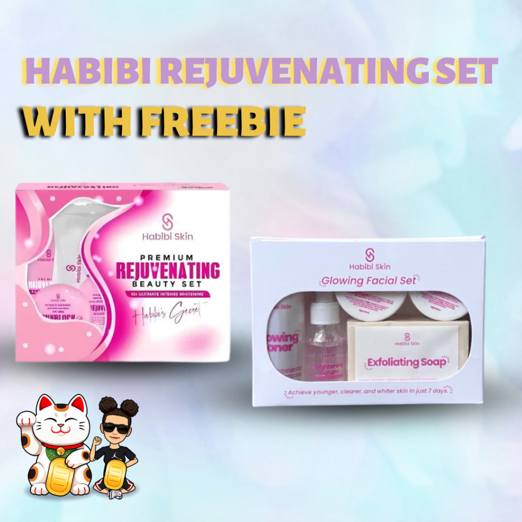 ORIGINAL HABIBI SKIN 5in1 GLOWING SET (Maintenance Set) with FREEBIE ...