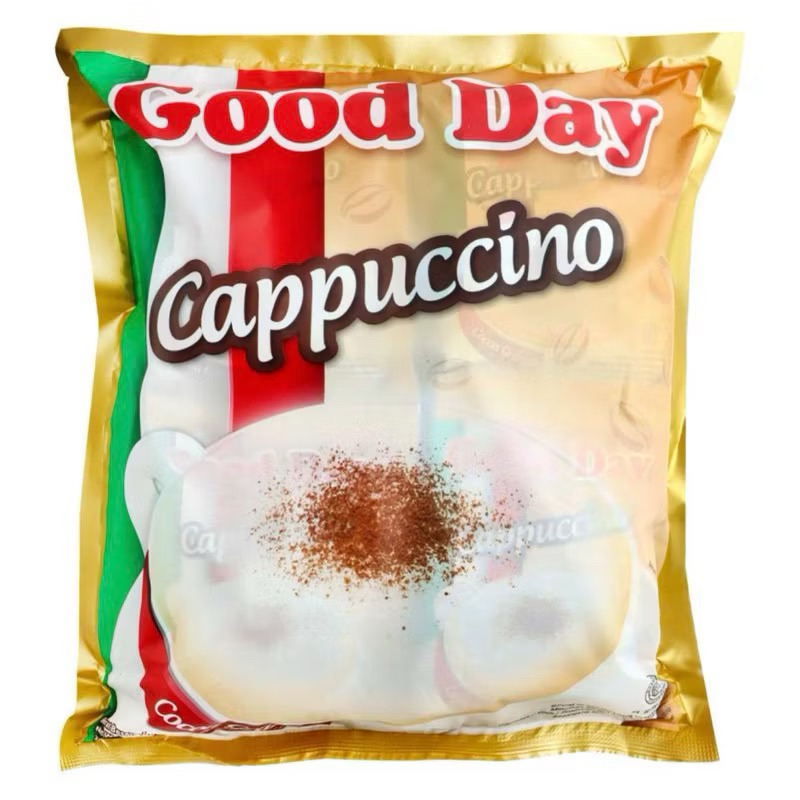 GOOD DAY WHITE / CAPPUCCINO WITH CHOCOLATE GRANULE INSTANT COFFEE 750g | Shopee Philippines