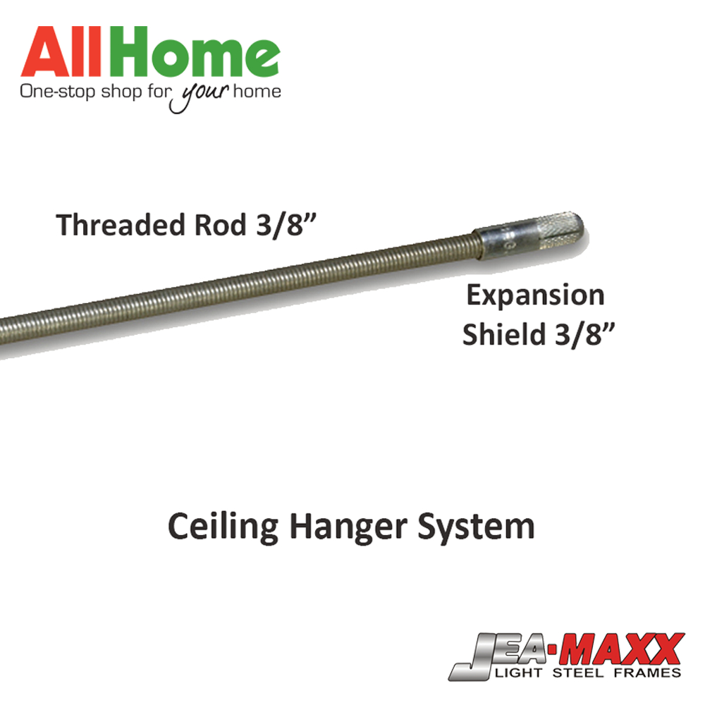 Jea-maxx Threaded Rod 3/8 X 3 meters | Shopee Philippines