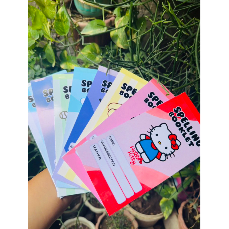 GEM Spelling Booklet Sanrio Design 45pages | Shopee Philippines