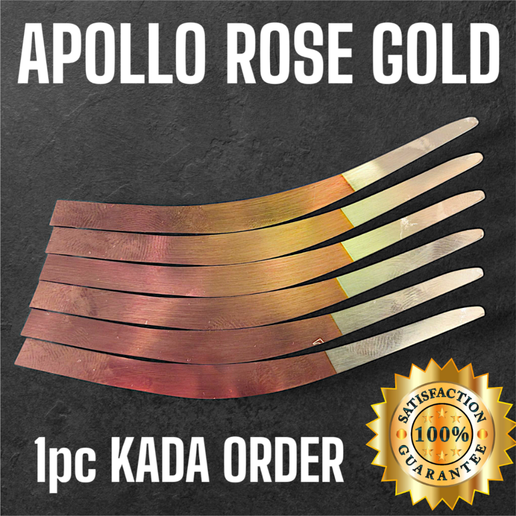 Tari Blade APOLLO ROSE GOLD 2.0 & 2.5 1 PERASO KADA ORDER | Shopee ...