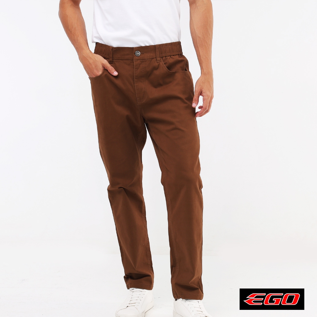 Ego Colored Long Pants Slim Tapered ESB14-0111 [Pants for men] | Shopee ...