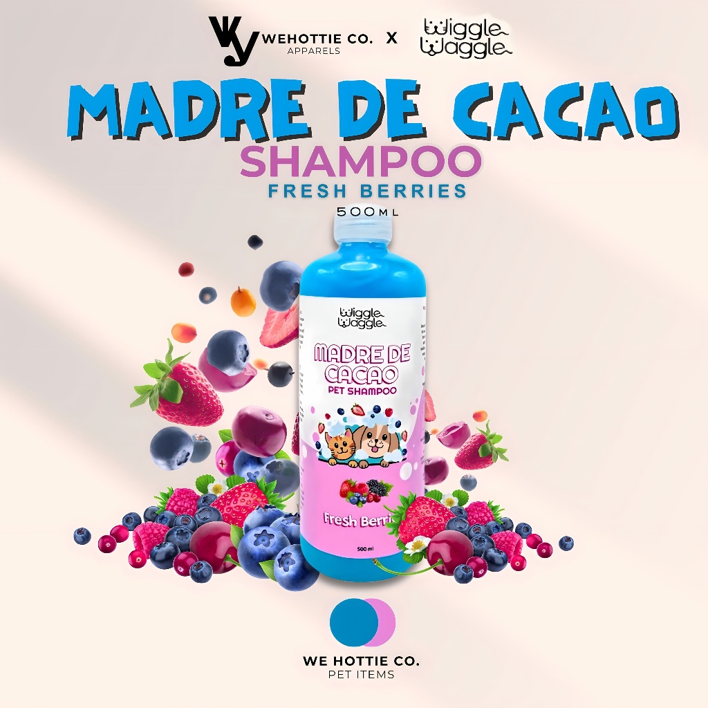 WEHOTTIE Wiggle Waggle Madre de Cacao 500mL Pet Shampoo | Shopee ...