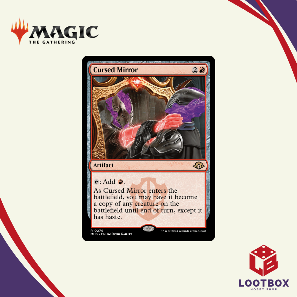 Magic the Gathering: Cursed Mirror (Rare) - Modern Horizons 3 | Shopee ...