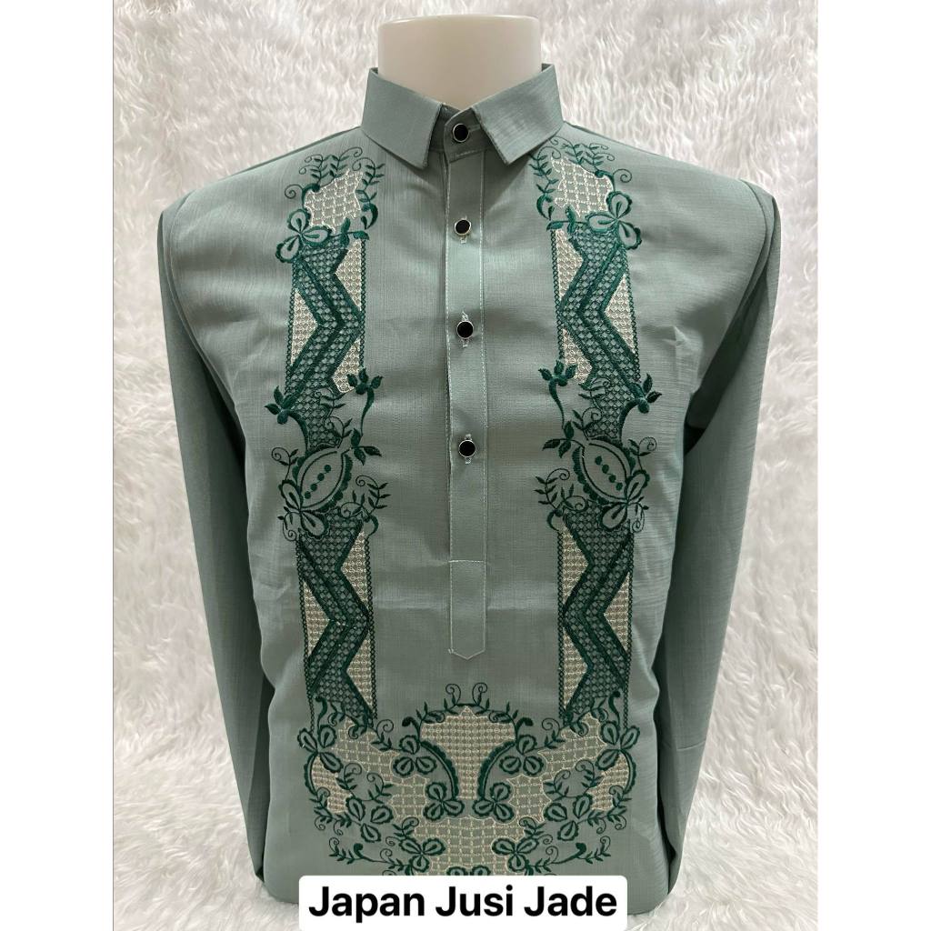 Japan Jusi Barong Long Sleeves | Shopee Philippines