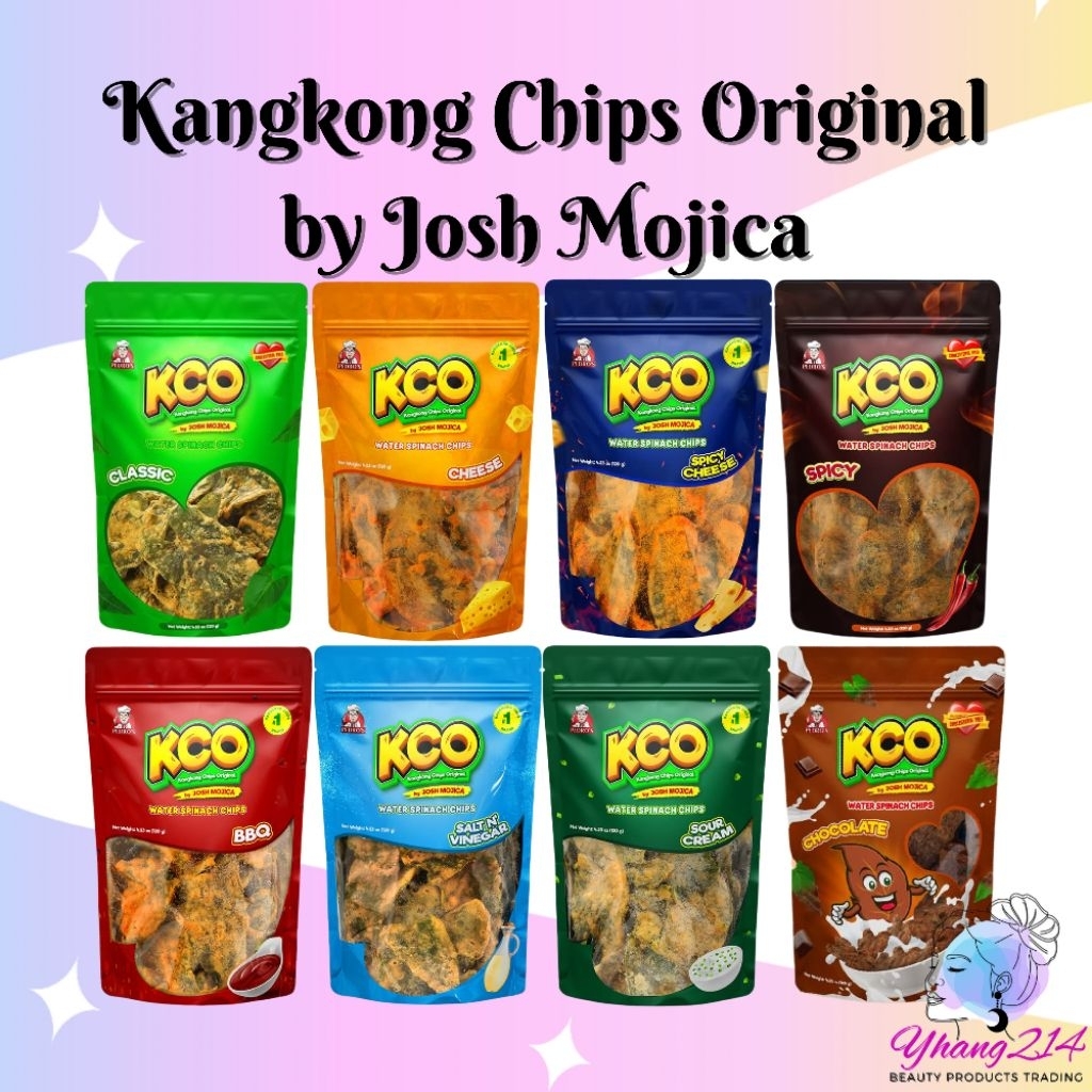 KCO Kangkong Chips Original by Josh Mojica Water Spinach Chips 120grams ...