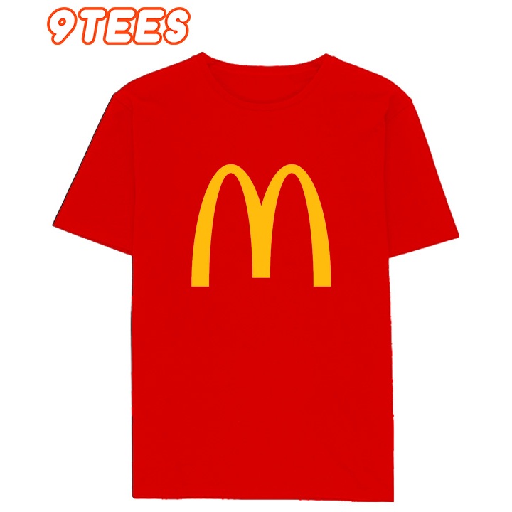Mcdonalds Mcdo Shirt Good Quality Cotton Unisex | Shopee Philippines