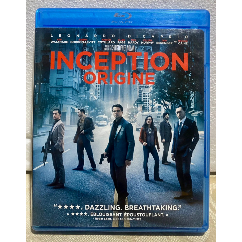 INCEPTION - Blu-Ray + DVD (2-disc) | Shopee Philippines