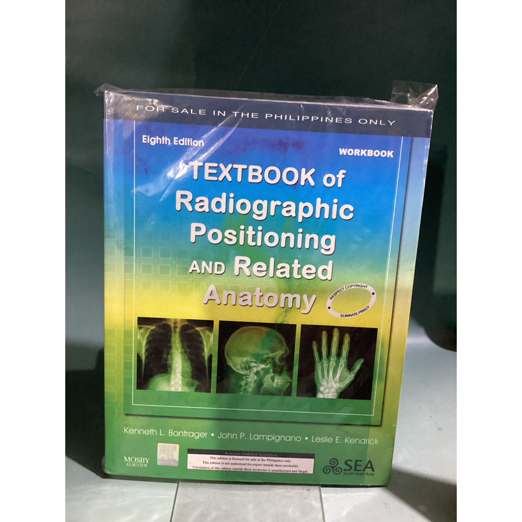 TEXTBOOK of Radiographic Positioning and Related Anatomy 8th ed ...