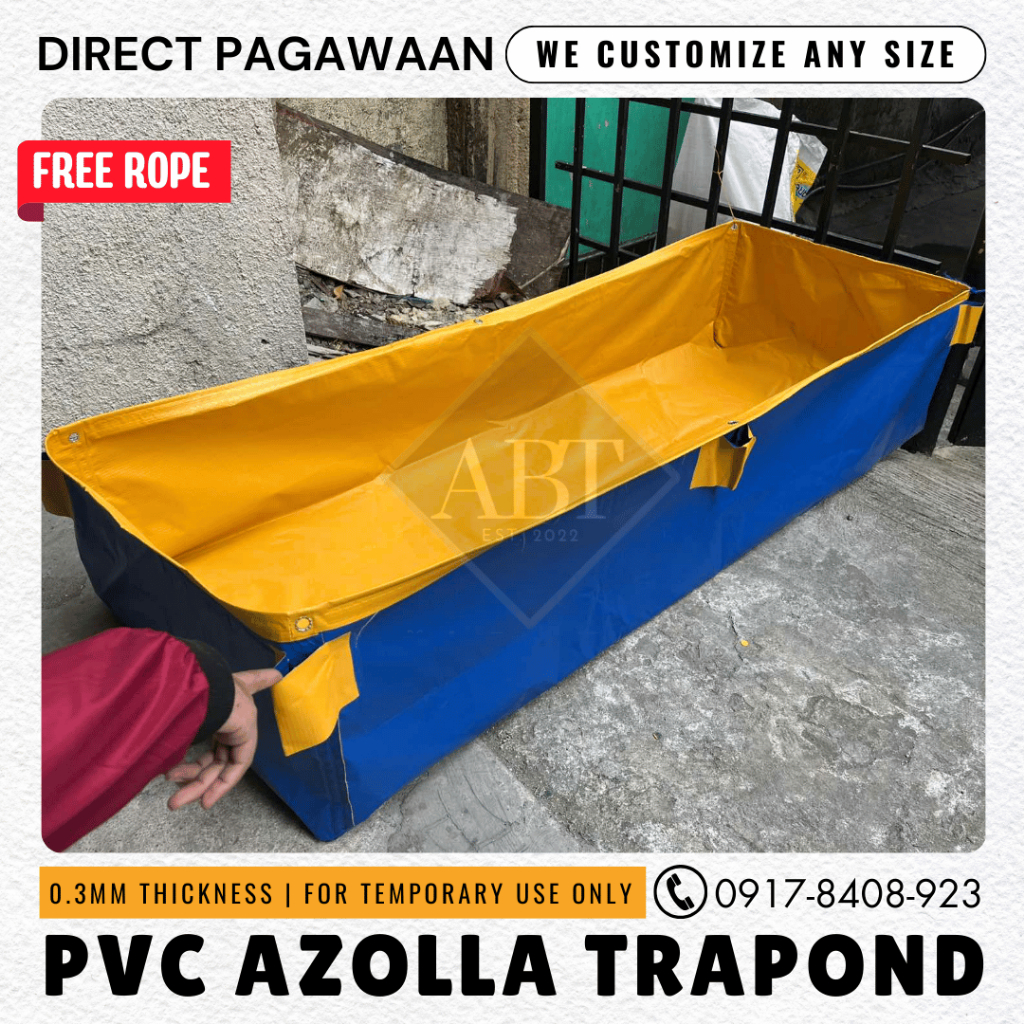 PVC Type Tarp Azolla Crayfish Pond Trapal Pond For Temporary Use ...
