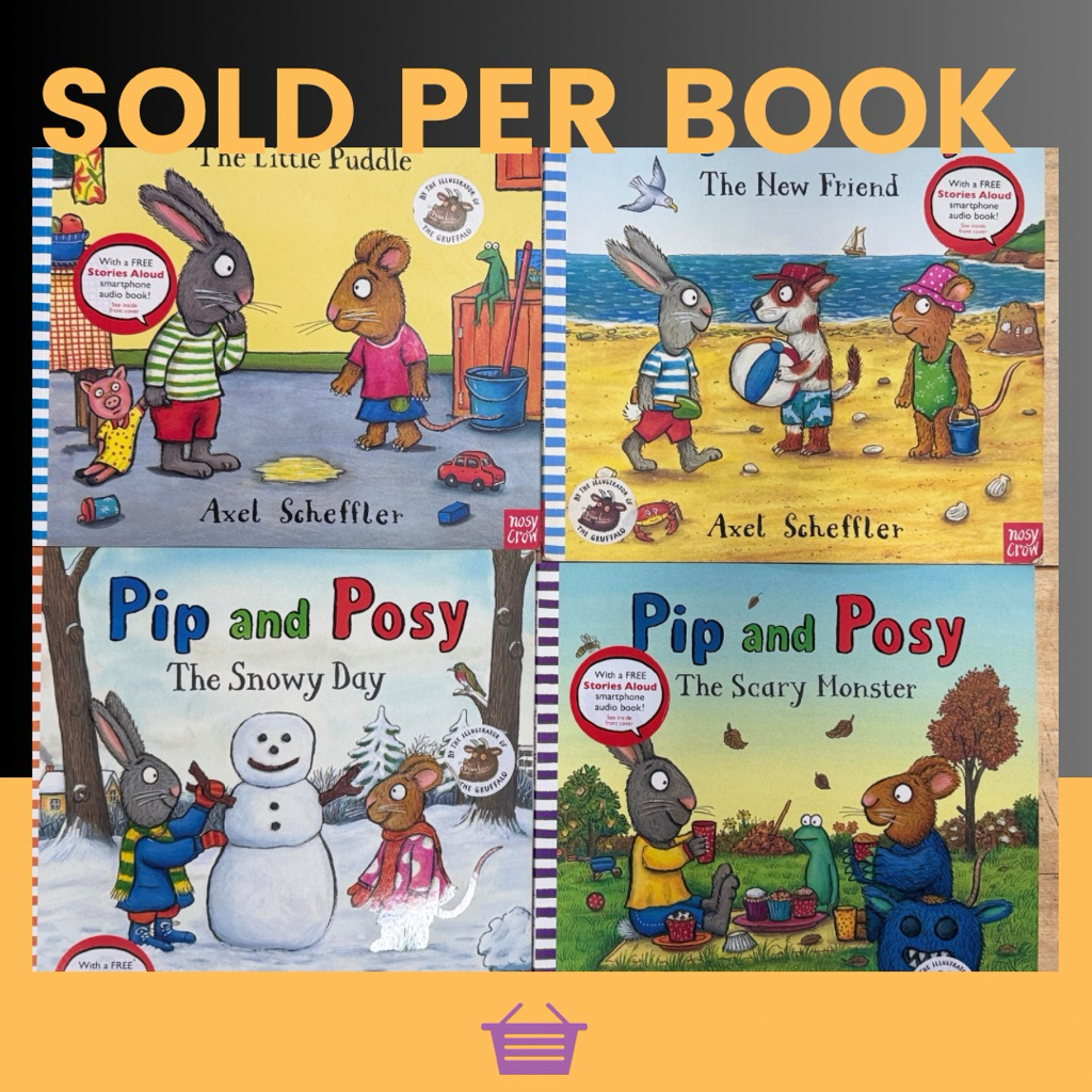 Pip and Posy by Axel Scheffler | Storybooks Picture Books | Padded ...