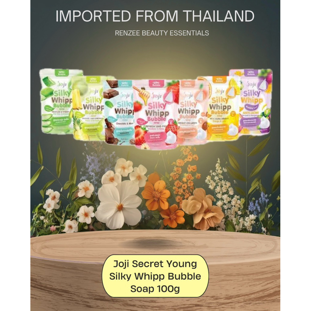 [THAILAND] Authentic Joji Secret Young | Silky Whipp Bubble Soap 100g ...