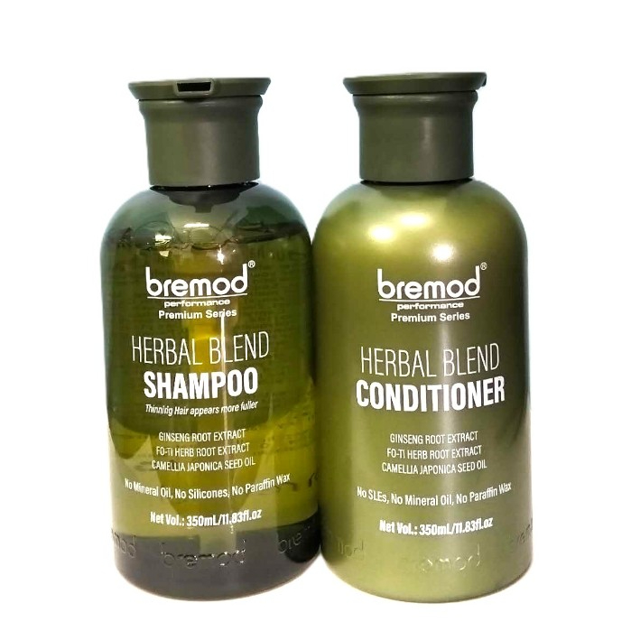 Bremod Premium Series Herbal Essence Shampoo Conditioner With Ginseng ...